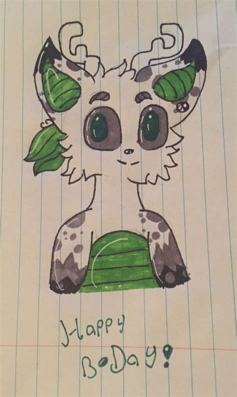 happy birthday sorry it s so bad by clawcake tysm its amazinggg