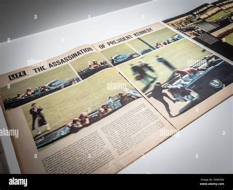 Picture Of The Life Magazine Of November 1963 Covering The