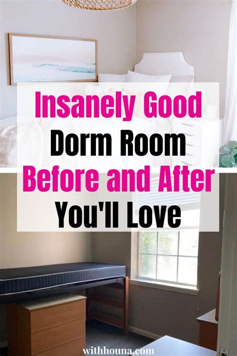8 Shocking Dorm Room Before And After Transformation You Have To See
