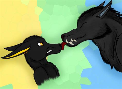 Worgen Kisses — Weasyl