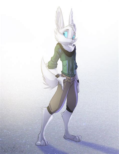 Anthro Arctic Fox