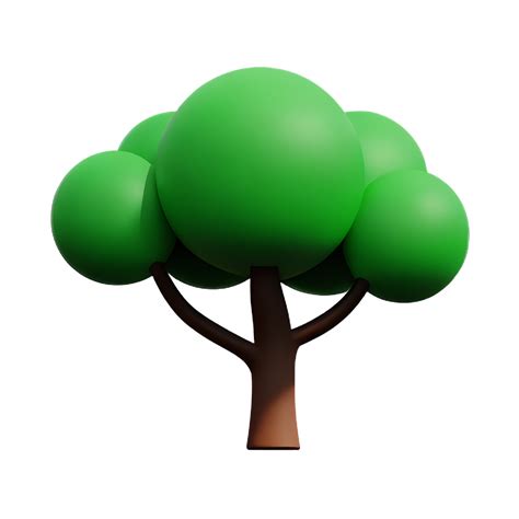 Tree 3d Icon Illustration 28542259 Png