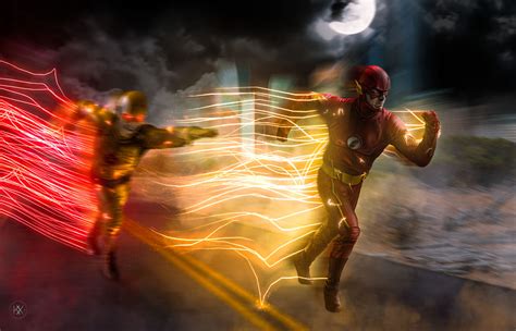 Reverse Flash Vs The Flash By Kafrilas69 On Deviantart