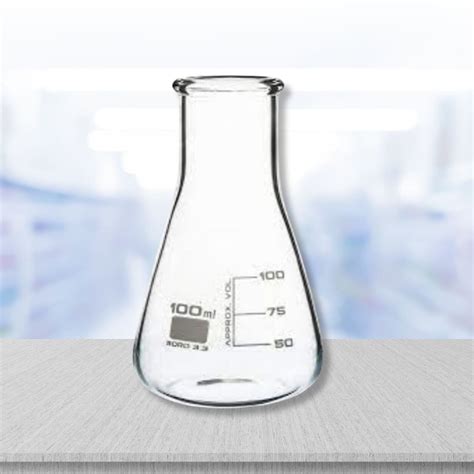 Borosilicate Conical Erlenmeyer Flask ML Laboratory Hub