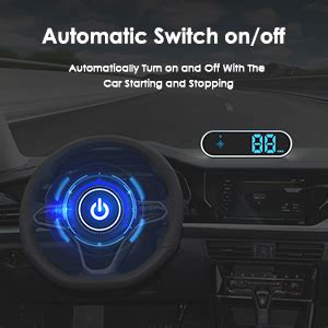 Amazon Com Universal GPS Speedometer Hud Digital Car Speed Display MPH KMH Over Speeding Alert