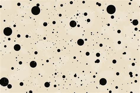 Black Dots On Beige Background Seamless Pattern Graphic By Sun Sublimation · Creative Fabrica