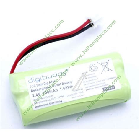 Batterie V Mah pour téléphone sans fil Siemens