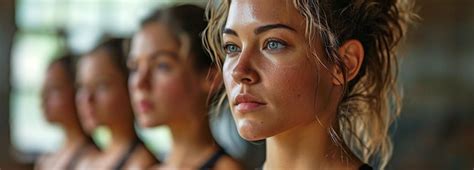Premium Photo Aerobics Class Being Led By A Fitness Instructor Xa