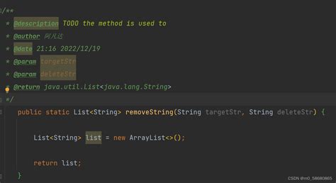 Idea自定义javadoc注释模板idea Javadoc注释模板 Csdn博客