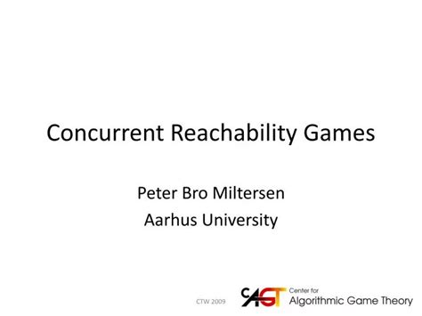 ppt concurrent reachability games powerpoint presentation free
