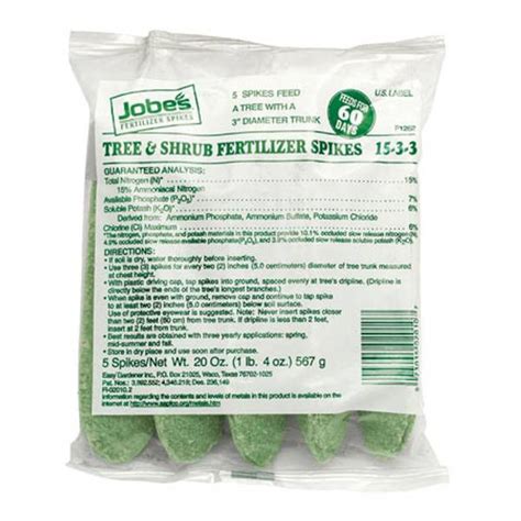 Jobe S Tree And Shrub Fertilizer Spikes Blain S Farm Fleet