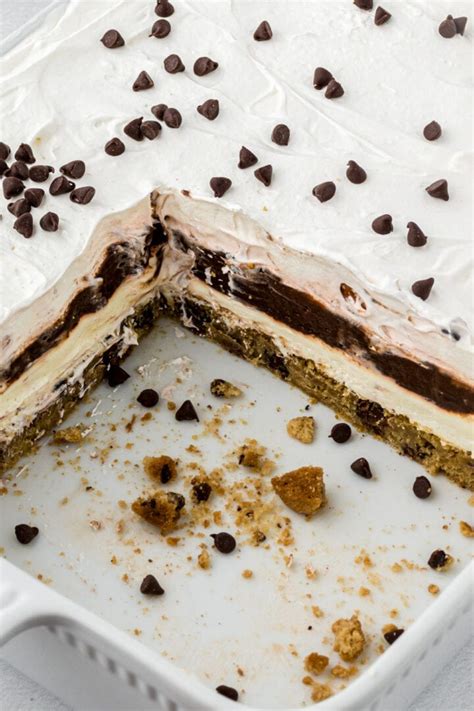 Chocolate Chip Cookie Delight Layered Dessert Restless Chipotle