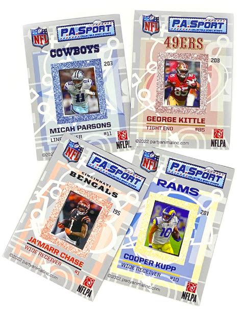 Pa Sport Collectible Sport Stamps Nfl 36 Count Stamp Pack Sp Pssnf1