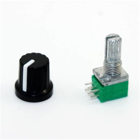 5pcs 10k Ohm 3 Terminal Linear Taper Rotary Potentiometer B10k 103 For Arduino