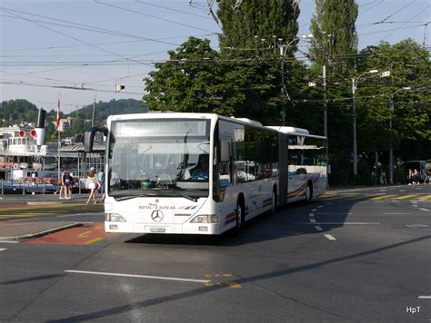 Rottal Auto Mercedes Citaro Nr LU Unterwegs In Luzern Am Bus Bild De