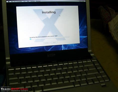 hackintosh leopard apple osx 10 5 5 on pc team bhp