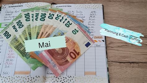 Plannung Cash Stuffing Mai Sparen Mit Der Umschlagmethode YouTube