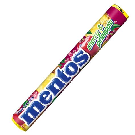 Mentos Cherry And Pineapple 375 G Candy Funhouse Candy Funhouse Ca