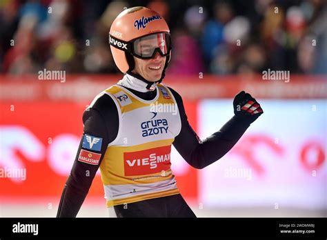 Zakopane Poland 21st Jan 2024 Stefan Kraft During The FIS Ski
