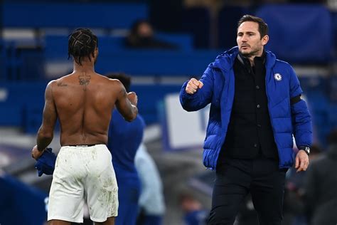 Frank Lampard Remains A Fan Of Raheem Sterling The Independent