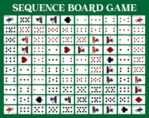 10 Best Sequence Board Game Printable PDF For Free At 56 OFF