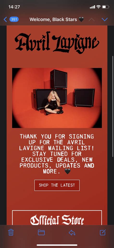 just got this email i signed up when love sux very first came out i