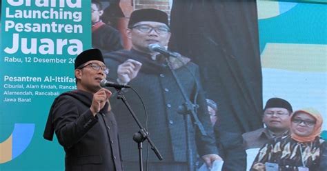 Ridwan Kamil Klaim Gubernur Paling Banyak Meluncurkan Program Teras Jabar