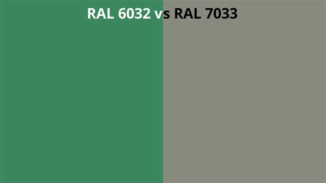Ral 6032 Vs 7033 Ral Colour Chart Uk