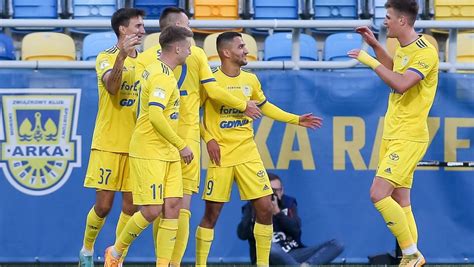 Fortuna Liga Przełamanie Arki Gdynia porażka Motoru Lublin TVP SPORT