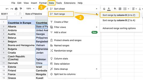 How To Sort In Google Sheets Spreadsheet Daddy