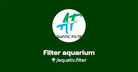 Filter Aquarium Linktree