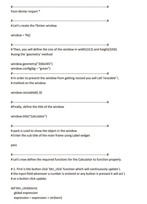 A Calculator Program Is Written Below Modify The
