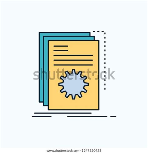 App Build Developer Program Script Flat Stock Vector Royalty Free