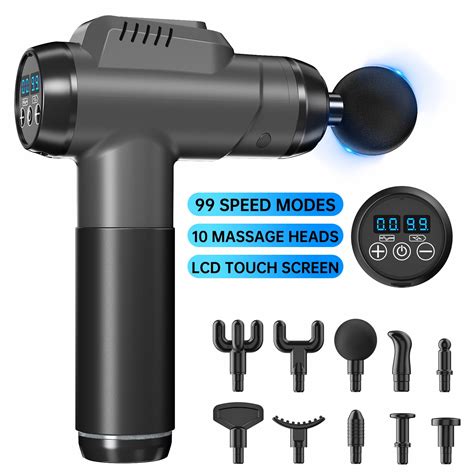 Muscle Massage Gun Handheld Deep Tissue Massager Electric Quiet
