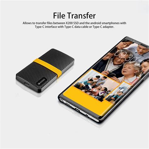 Kodak X200 PRO USB3.1 GEN 2 SSD NVME Внешний жесткий диск Мини ...