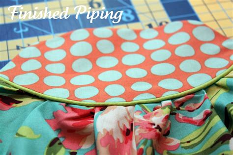 Sew Basics Piping The Cottage Mama