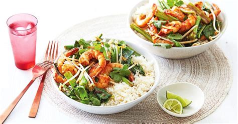 Hoisin And Garlic Prawn Stir Fry