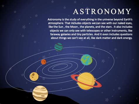Astronomy PowerPoint And Google Slides Template PPT Slides