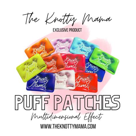 Custom Puff Patches The Knotty Mama