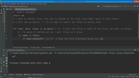 Delete Files Using Extension In Python Remove Files Using Extention