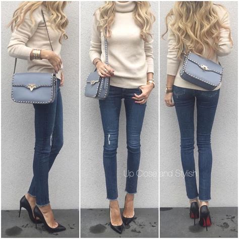 Stylish Fall Fashion Chloè Knit RagBone Denim