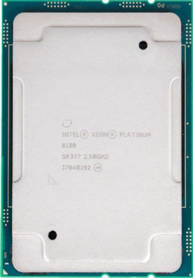 Refurbished Intel Xeon Platinum 8180 Processor Intelligent Servers Uk