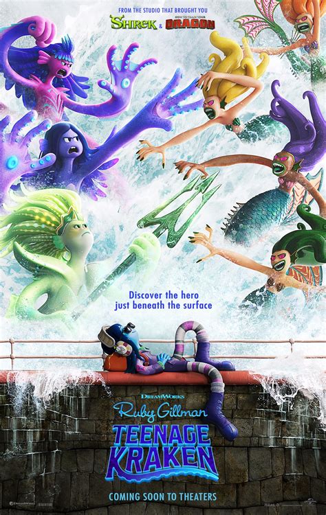 Ruby Gillman Teenage Kraken Official Poster By Kingtchalla Dynasty On