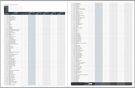 Free Construction Quote Templates Smartsheet