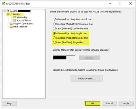 Authorising ArcGIS Desktop ArcMap Single Use Esri Australia Technical Blog