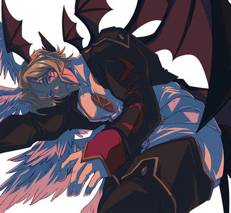 Lucemon Falldown Mode Digimon Drawn By Karina Farek Danbooru