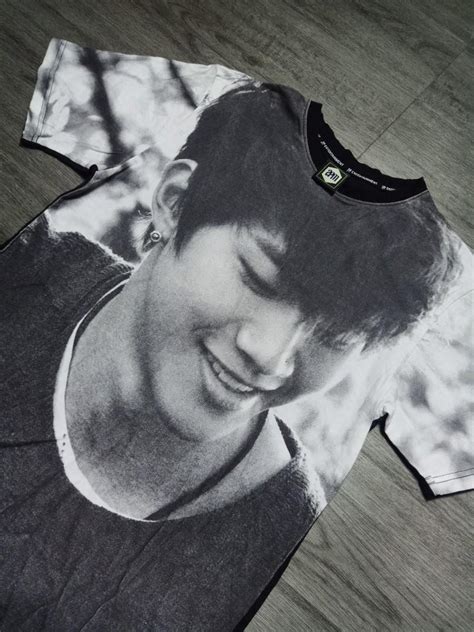 2pm Jyp Official Merch Ok Taecyeon Aop Shirt Mens Fashion Activewear