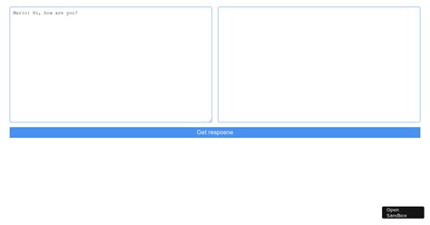 React Openai Api Examples CodeSandbox