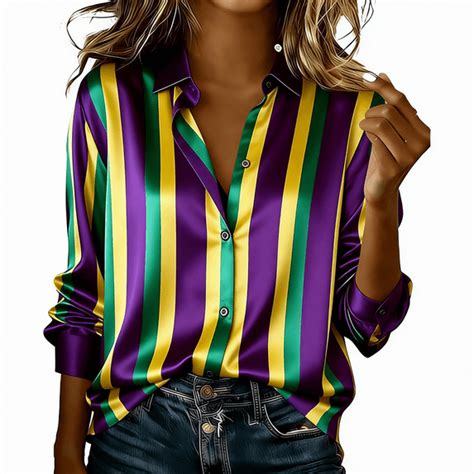 2026 Newsatin Blouse For Women Button Down Long Sleeve Tailored Fit