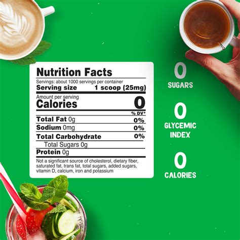 Stevia In The Raw Ingredients